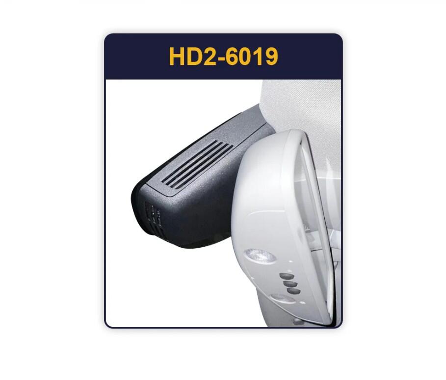 FITCAMX Integrert 4K Dashcam (foran)